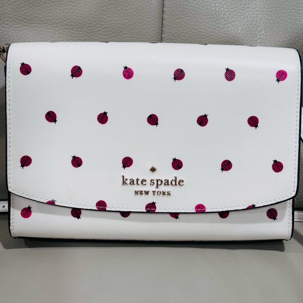 Kate Spade New York Carson Dottie Ladybug Convertible… - Gem